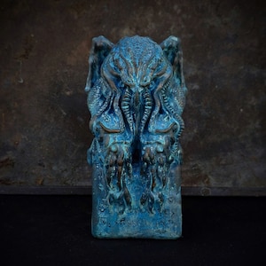 Cthulhu Idol , Cthulhu Statue , Lovecraft, Cthulhu Copper Statuette for ...