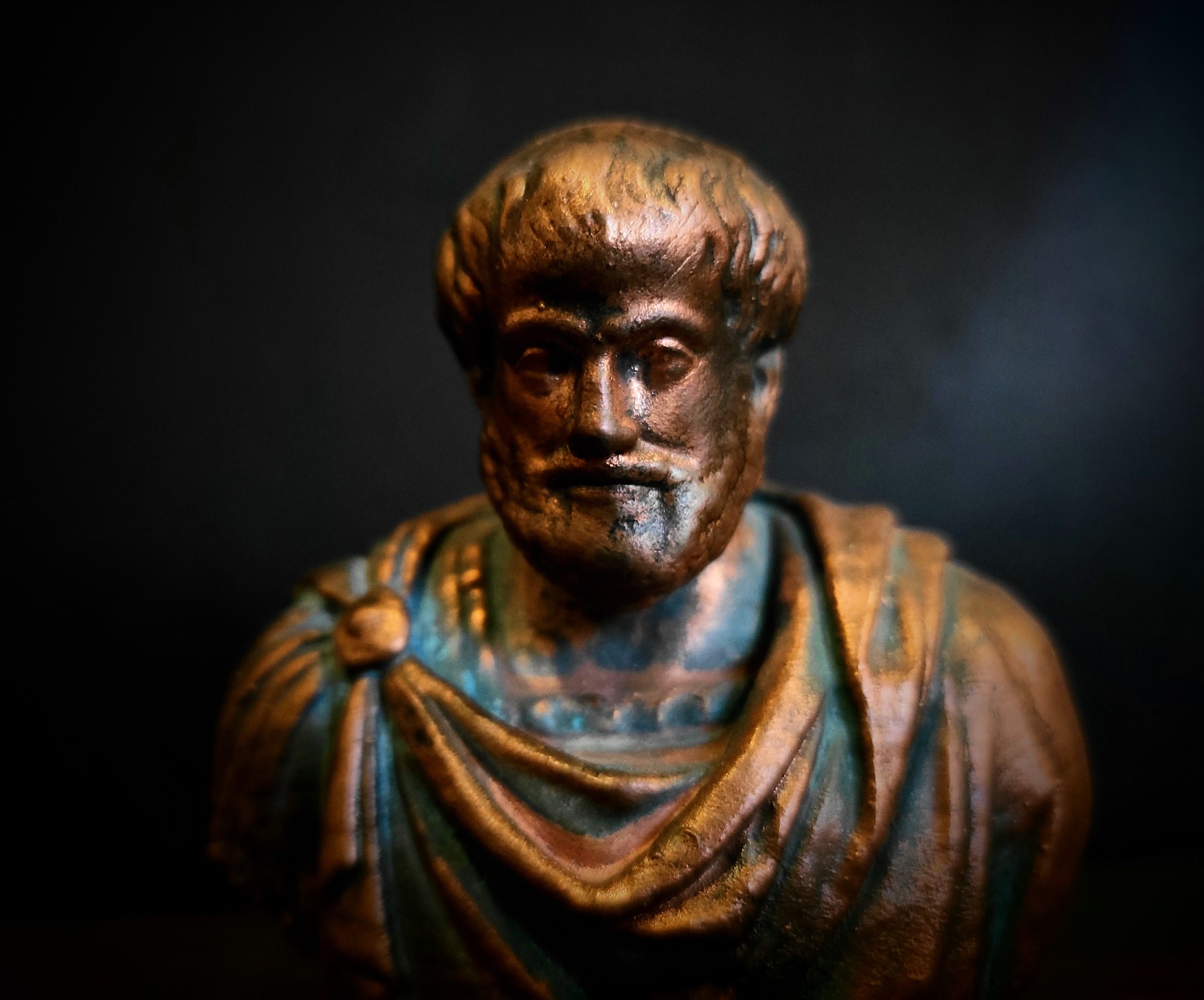 Aristotle Sculpture Statue Aristotle Bust Statue Roman - Etsy