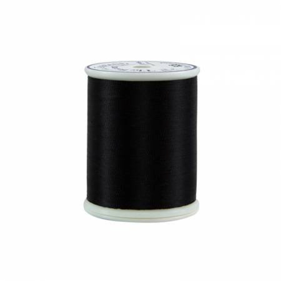 Bottom Line Thread 60 Wt. #625 Black Spool 1,420 Yd by Superior Threads ...