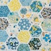42 Precut Hexagons Sculpture Artists Home Collection by Liberty Fabrics ...