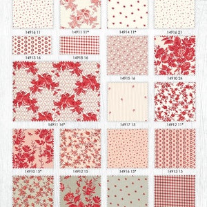 Roselyn Moda Fat Eighth Bundle 37 9x22 Fat Eighths 100% Cotton - Etsy