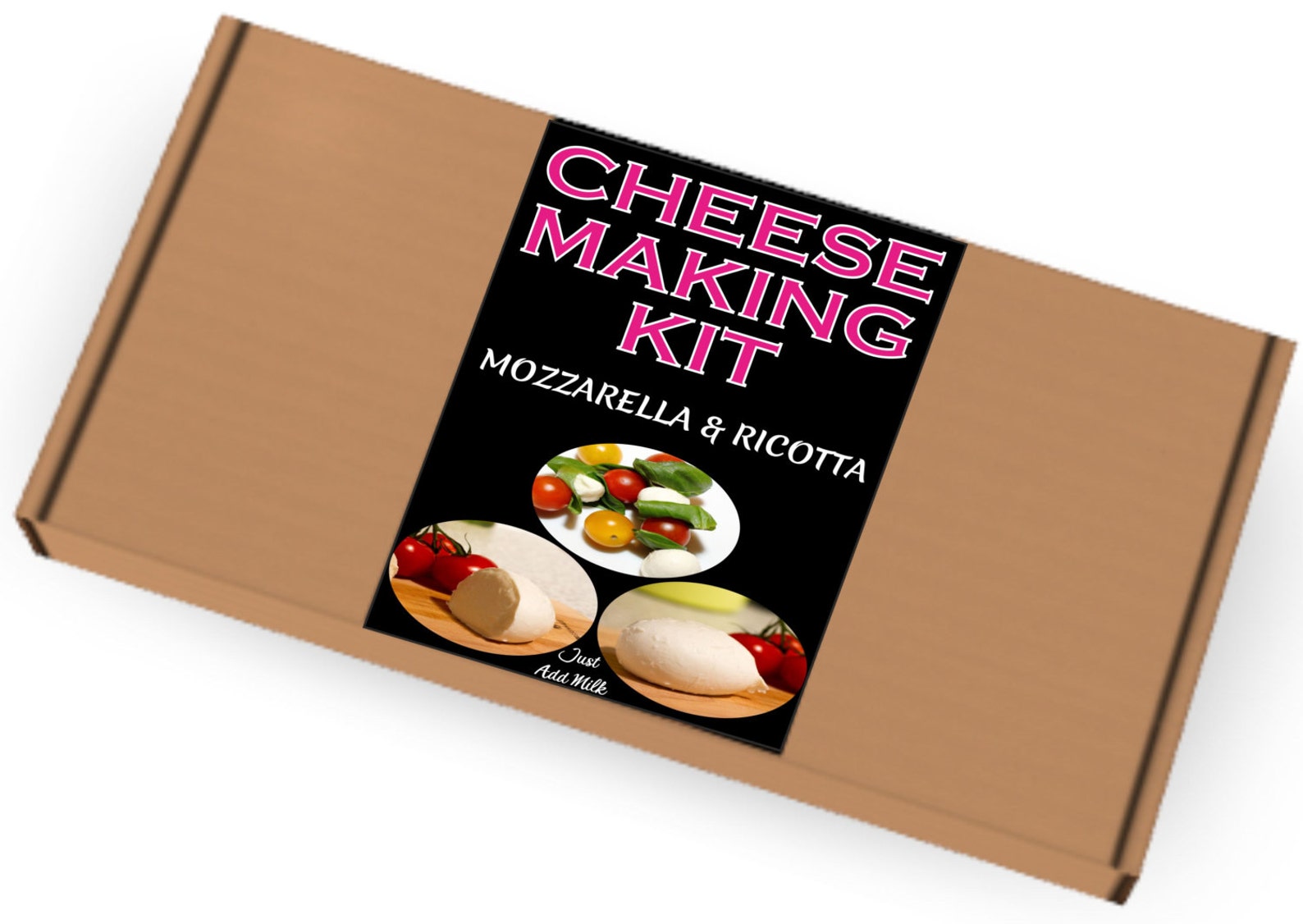 2 X Cheese Making KIT Mozzarella and Ricotta Great Gift Present ...