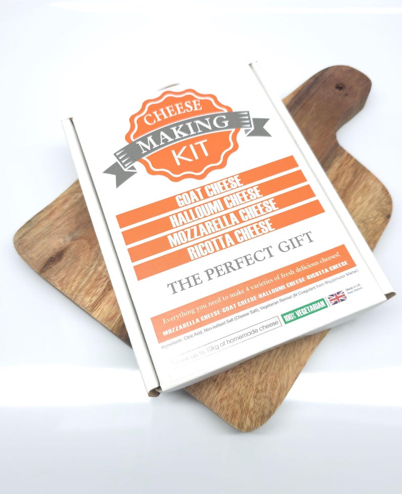 DIY Gift Cheese Making KIT Makes 4 Different Cheeses Goat-halloumi ...