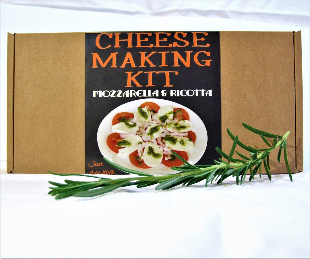 Cheese Making KIT Mozzarella and Ricotta New Edition Great Gift ...