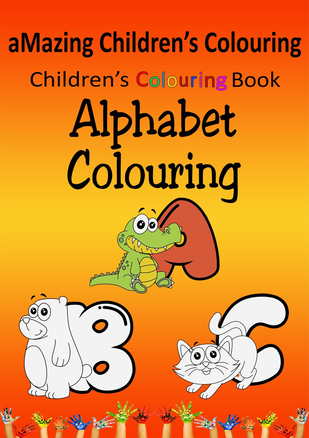 Children's Colouring Book ABC Animal Alphabet Colouring Home Printable ...