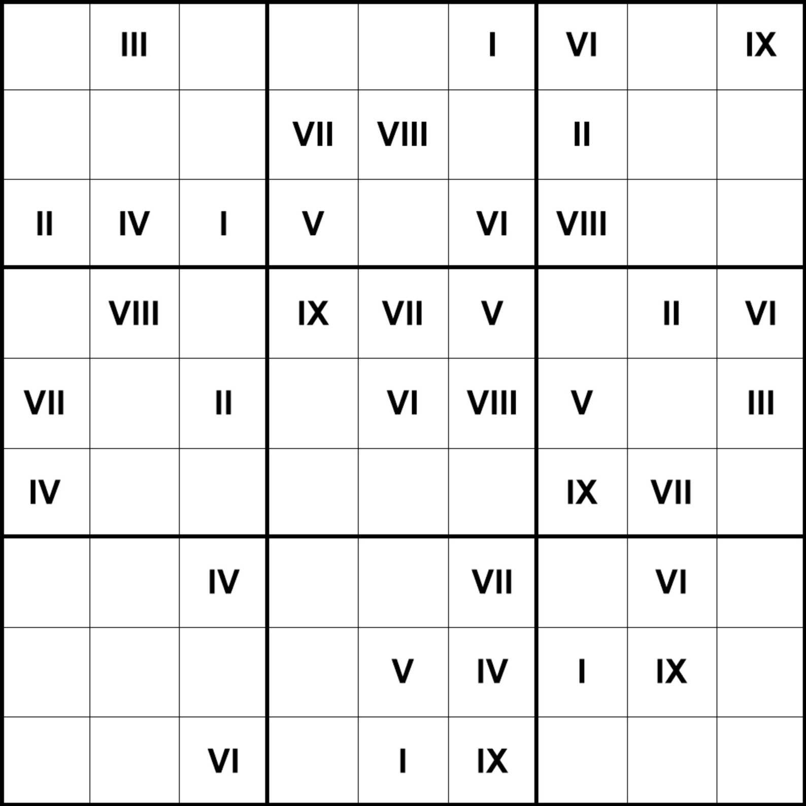 Amazing Roman Numeral Sudoku 140 Puzzles Volume 1 - Very Easy Normal ...