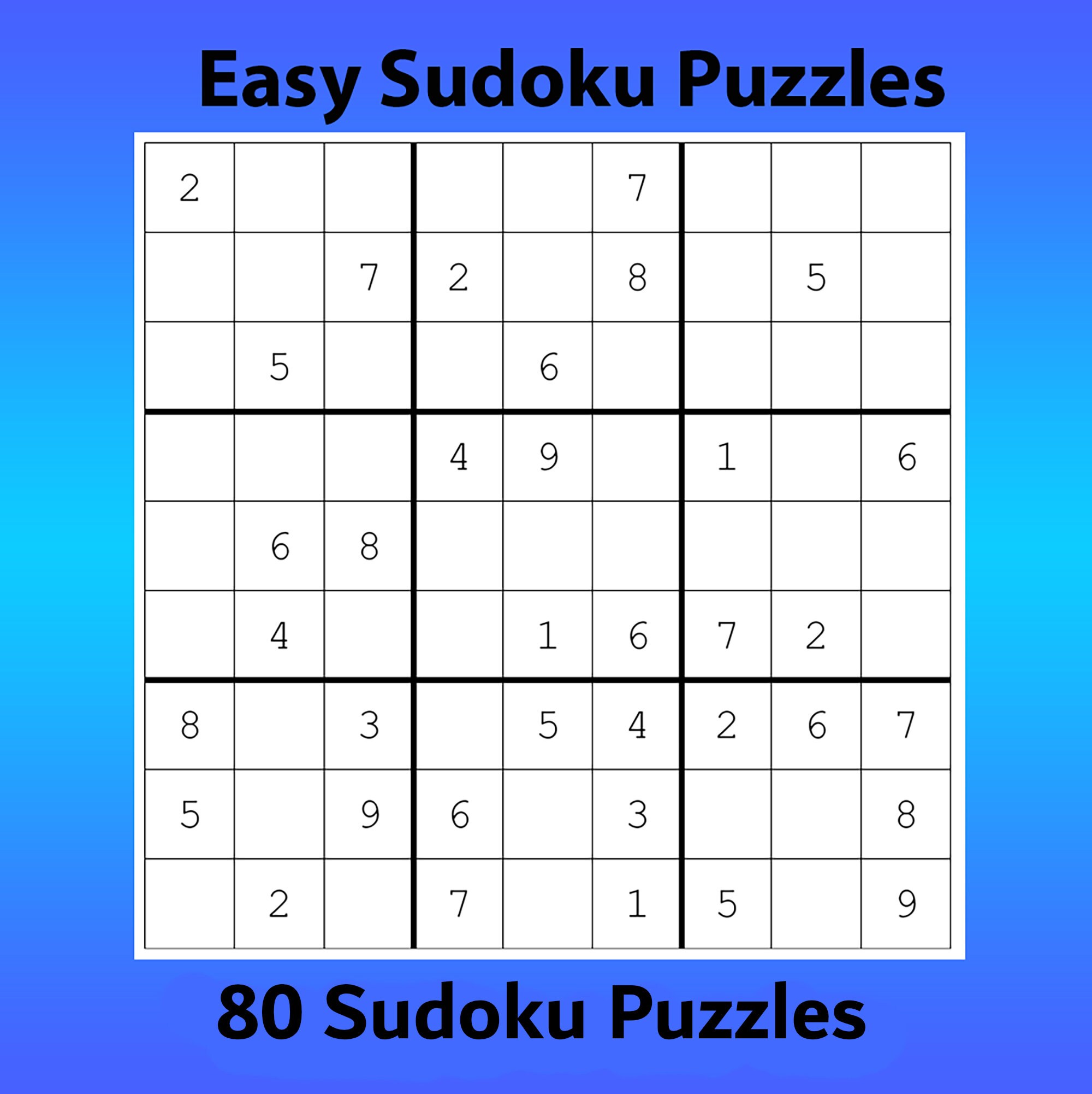 Amazing Sudoku Volume 4, 240 Puzzles From Easy to Hard Home Printable ...