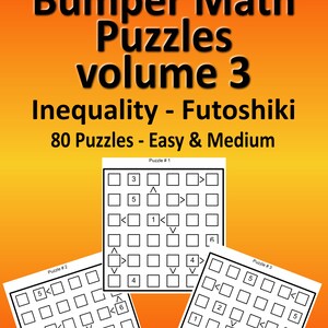 Bumper Math Puzzles Collection Math Crosswords, Nonograms, Takuzu ...