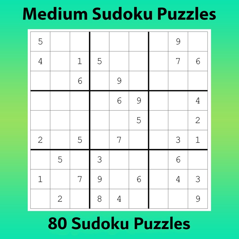 Amazing Sudoku Volume 4, 240 Puzzles From Easy to Hard Home Printable ...