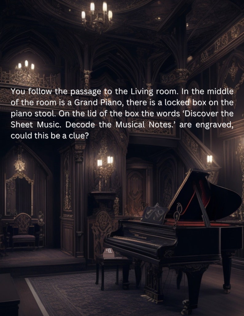 Mystery Mansion Escape Room Game: Blackwood Manor Printable (age 8+) - Etsy