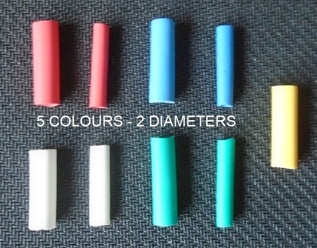 Coloured Aglets Shoelace Tips Ends - Red, Green, Blue, White, Yellow ...