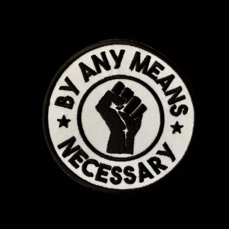 By Any Means Patch/iron-on Patch/embroidered Patch - Etsy