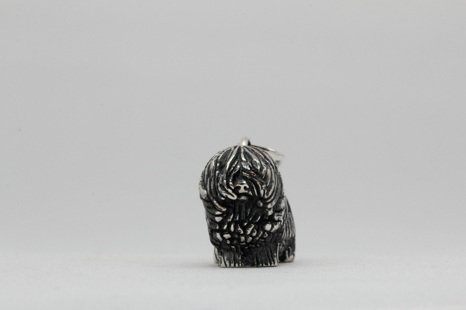 Vakkancs Hungarian (dog Breed) Puli Pendant (solid Sterling Silver, 3D ...