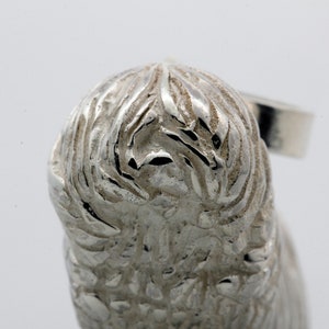 Vakkancs Hungarian (dog Breed) Puli Pendant (solid Sterling Silver, 3D ...