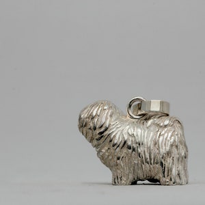 Vakkancs Hungarian (dog Breed) Puli Pendant (solid Sterling Silver, 3D ...