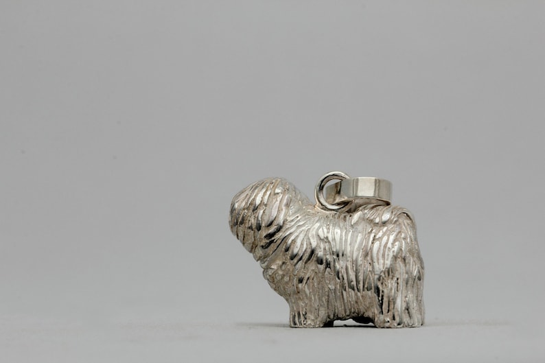 Vakkancs Hungarian (dog Breed) Puli Pendant (solid Sterling Silver, 3D ...