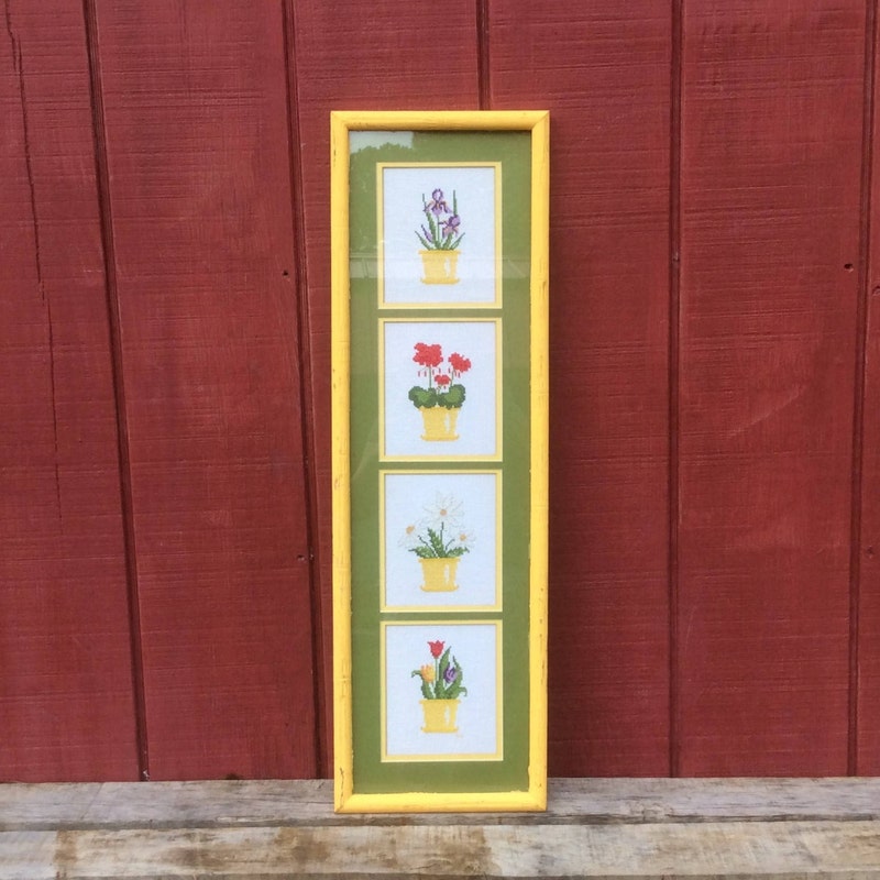 Cross Stitch Hanging - Etsy