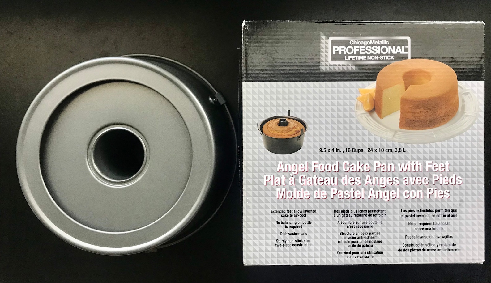 Footed Bundt Cake Pan Angel Food Cake Pan W/ Feet 9.5x4 16 | Etsy