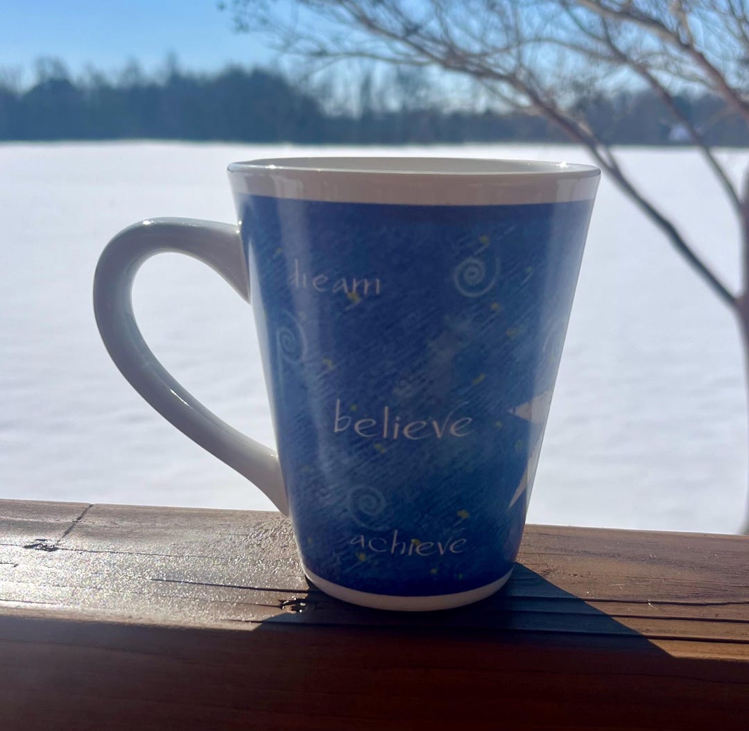 Mary Kay Mug Coffee Mug With Handle Blue Mary Kay Coffee Mug Cup Coffee ...