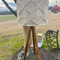 Macrame Table - Etsy
