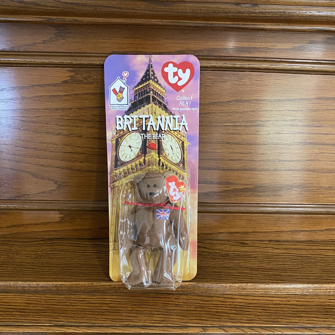 1997 Ronald Mcdonald House Charities Bear Original TY Teenie Beanie ...