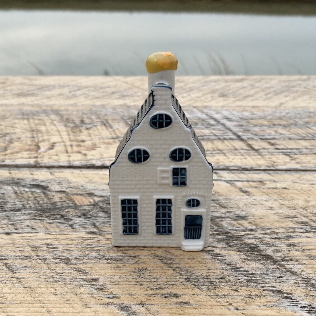 Vintage Blue Delft House 39 Made for KLM by BOLS Royal Distilleries ...