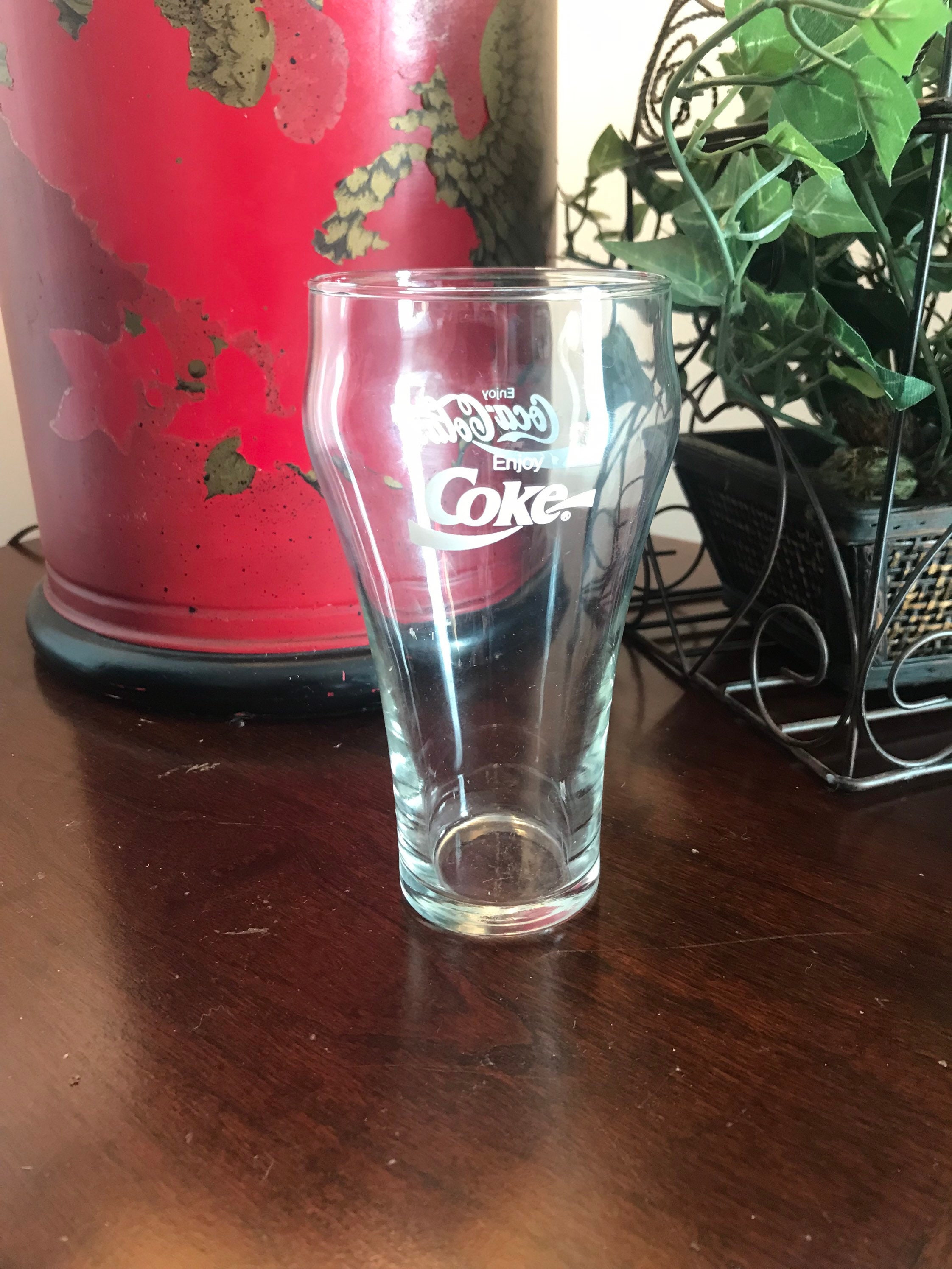 Vintage Coca Cola Glass