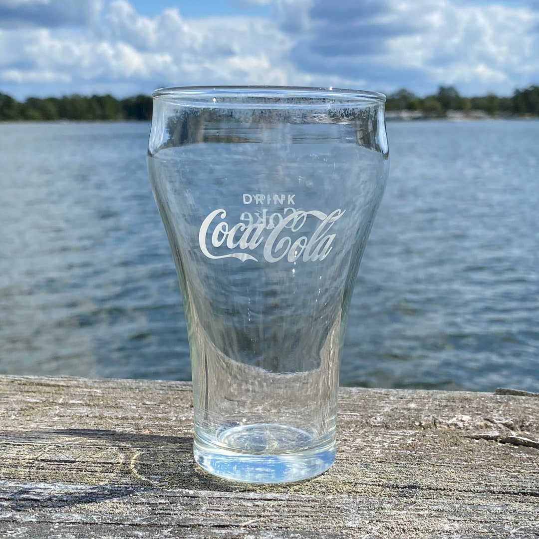 DRINK Coca-cola / ENJOY Coke Soda Fountain Bell-shaped Glass - Tumbler ...