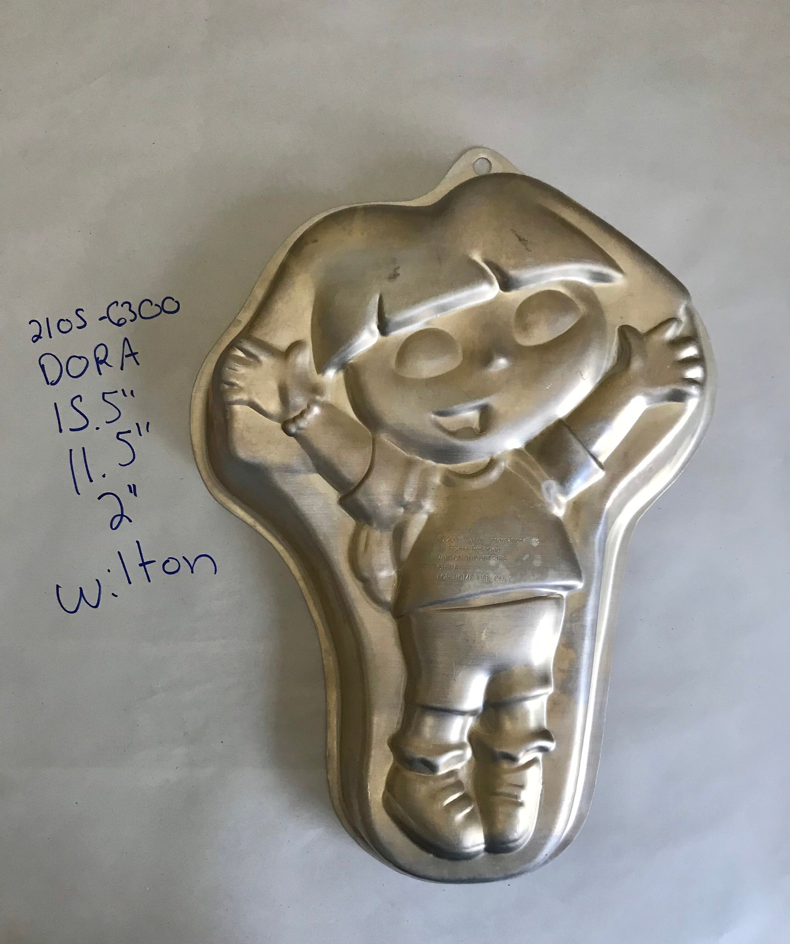 Dora the Explorer Cake Pan Vintage Wilton Cake Pan Mold - Etsy