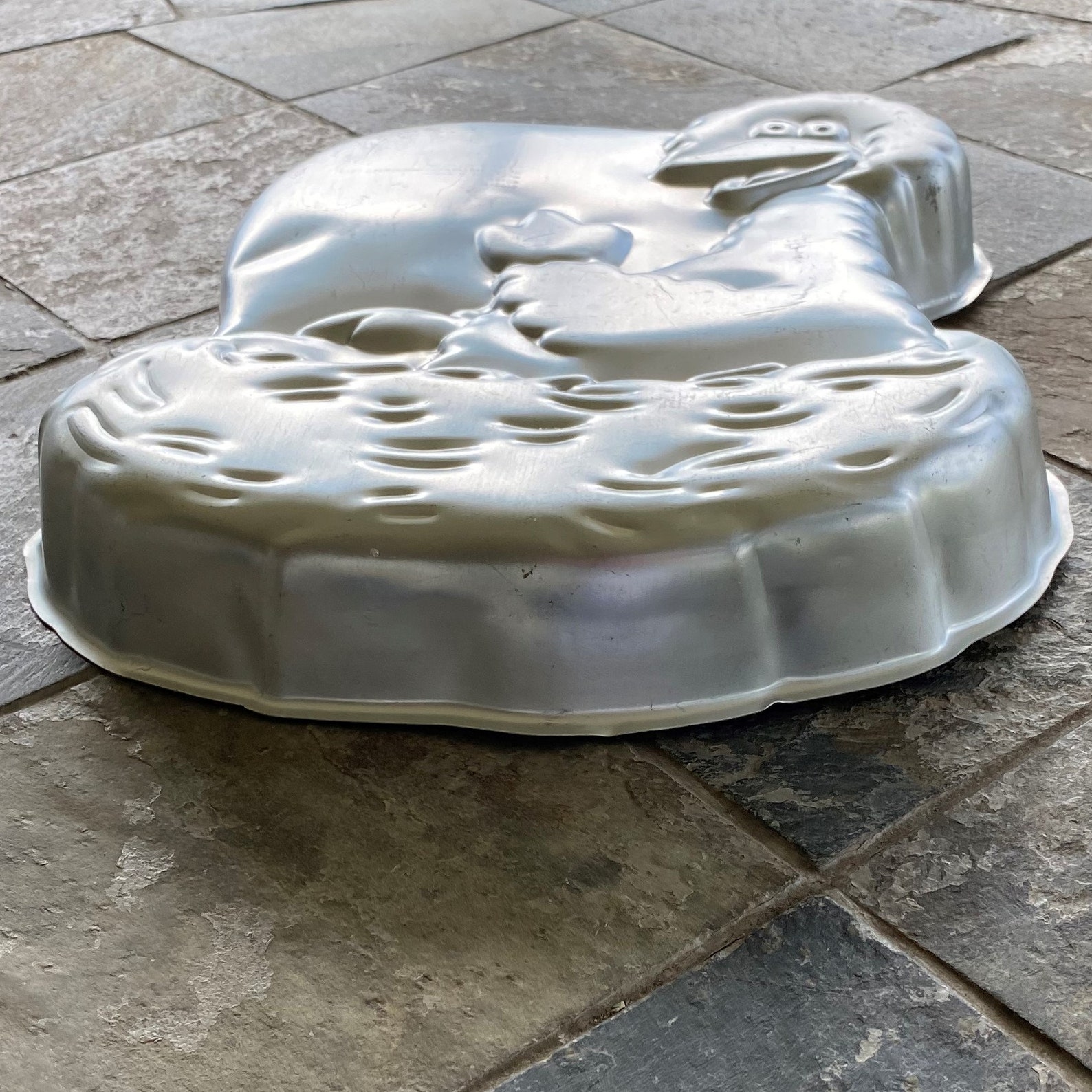 Big Bird Cake Pan Car Float Nest Water Vintage Wilton 1989 Muppets 2105 ...