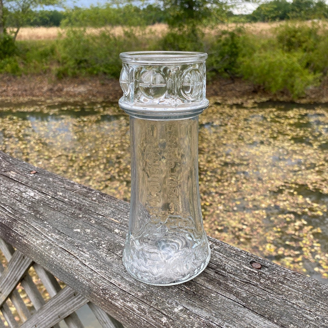 7.5" Tall 14oz Red Lobster Lighthouse Clear Bud Vase / Drinking Glass ...
