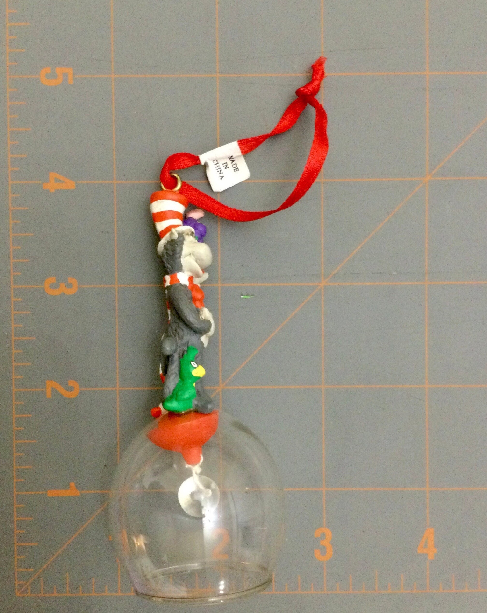 Grinch Dr. Seuss Grinch Who Stole Christmas Glass Bell - Etsy