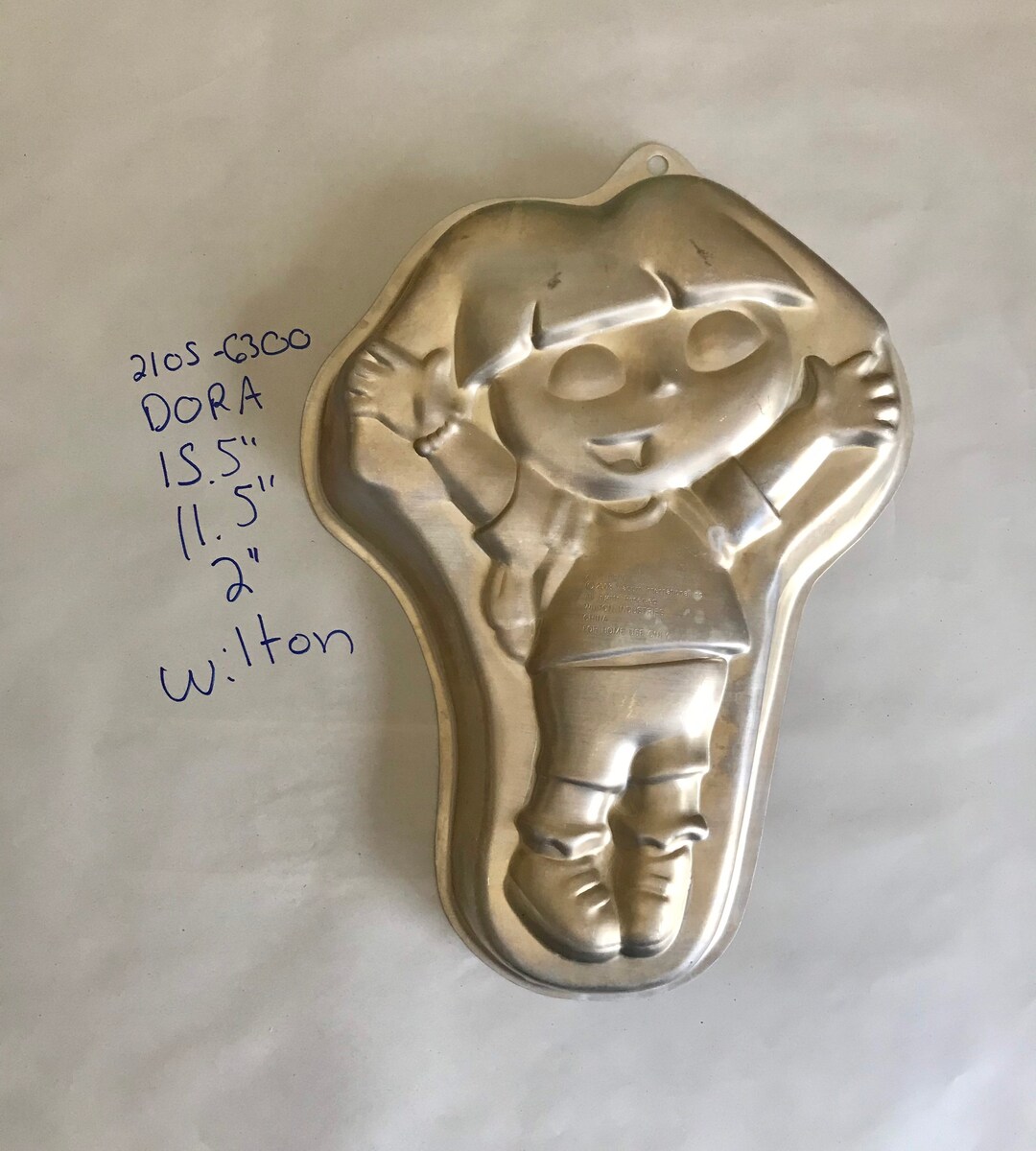 Dora the Explorer Cake Pan Vintage Wilton Cake Pan Mold Birthday Party ...
