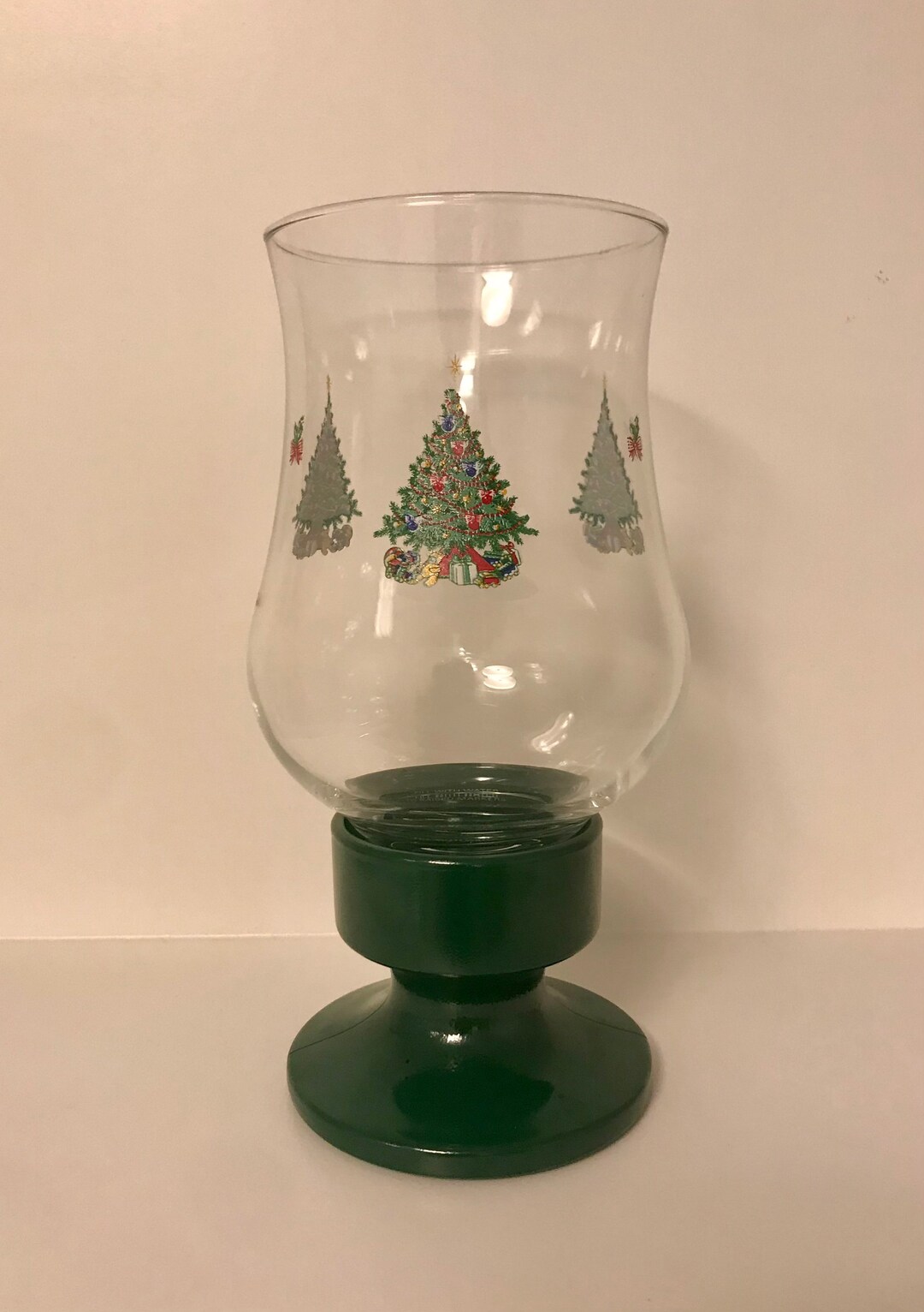 Vintage Christmas Hurricane Gift Collection Avon Christmas Traditions ...