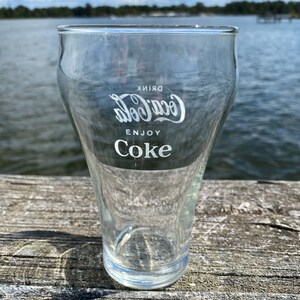 DRINK Coca-cola / ENJOY Coke Soda Fountain Bell-shaped Glass - Tumbler ...