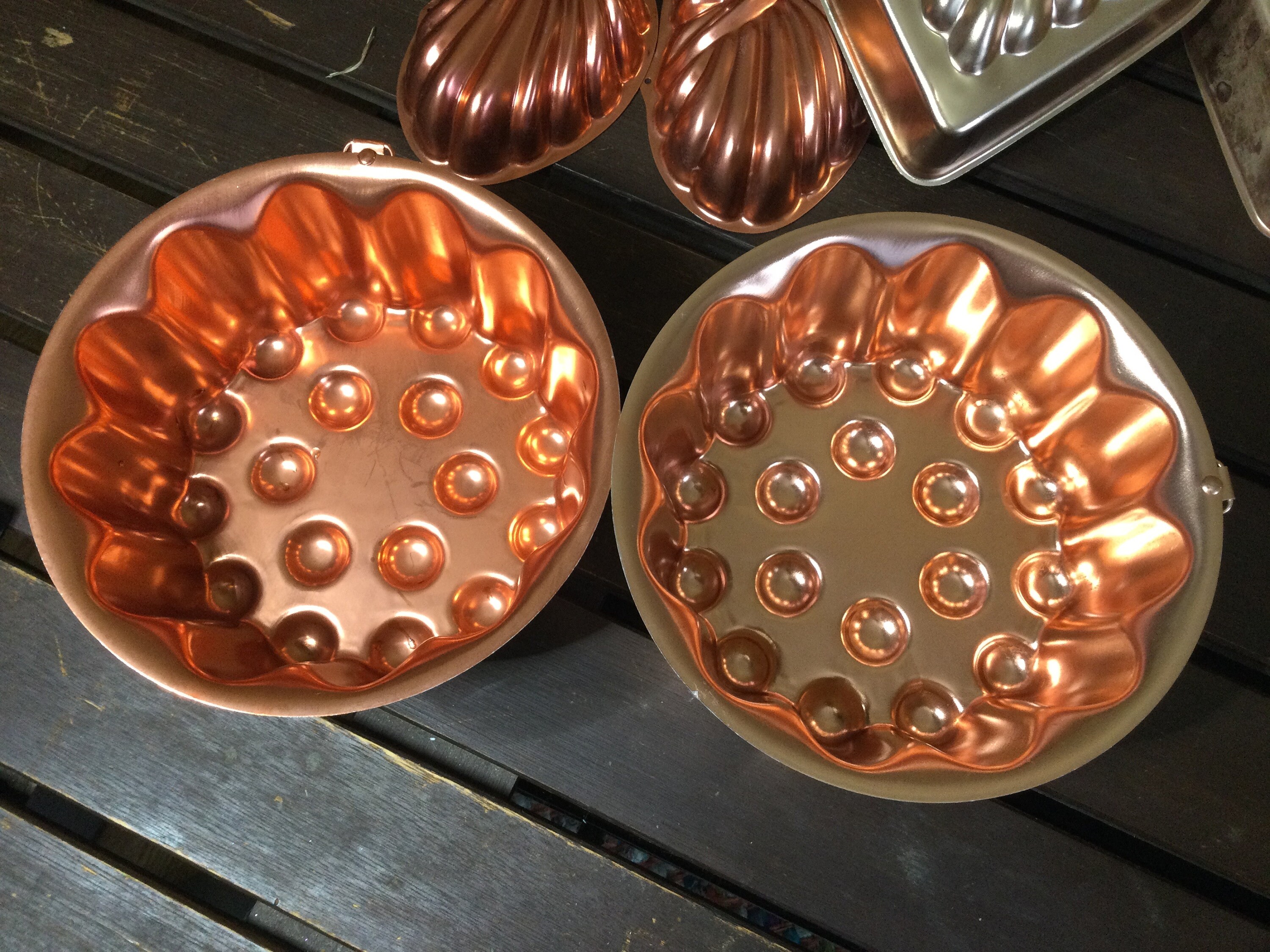 Vintage Copper Mold Aluminum / Metal / Kitchen Mold / Jello | Etsy