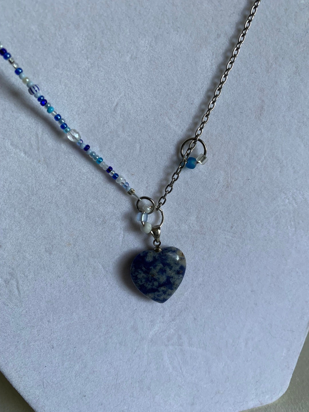 Blue Dream Charm Necklace - Etsy