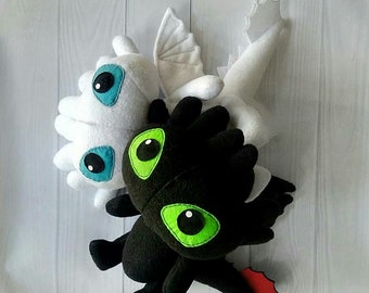 Toothless plush | Etsy