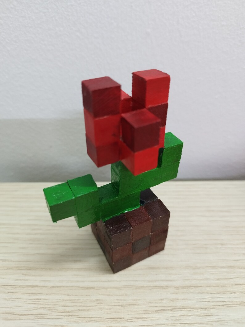 Minecraft Flower Tulip Cornflower - Etsy