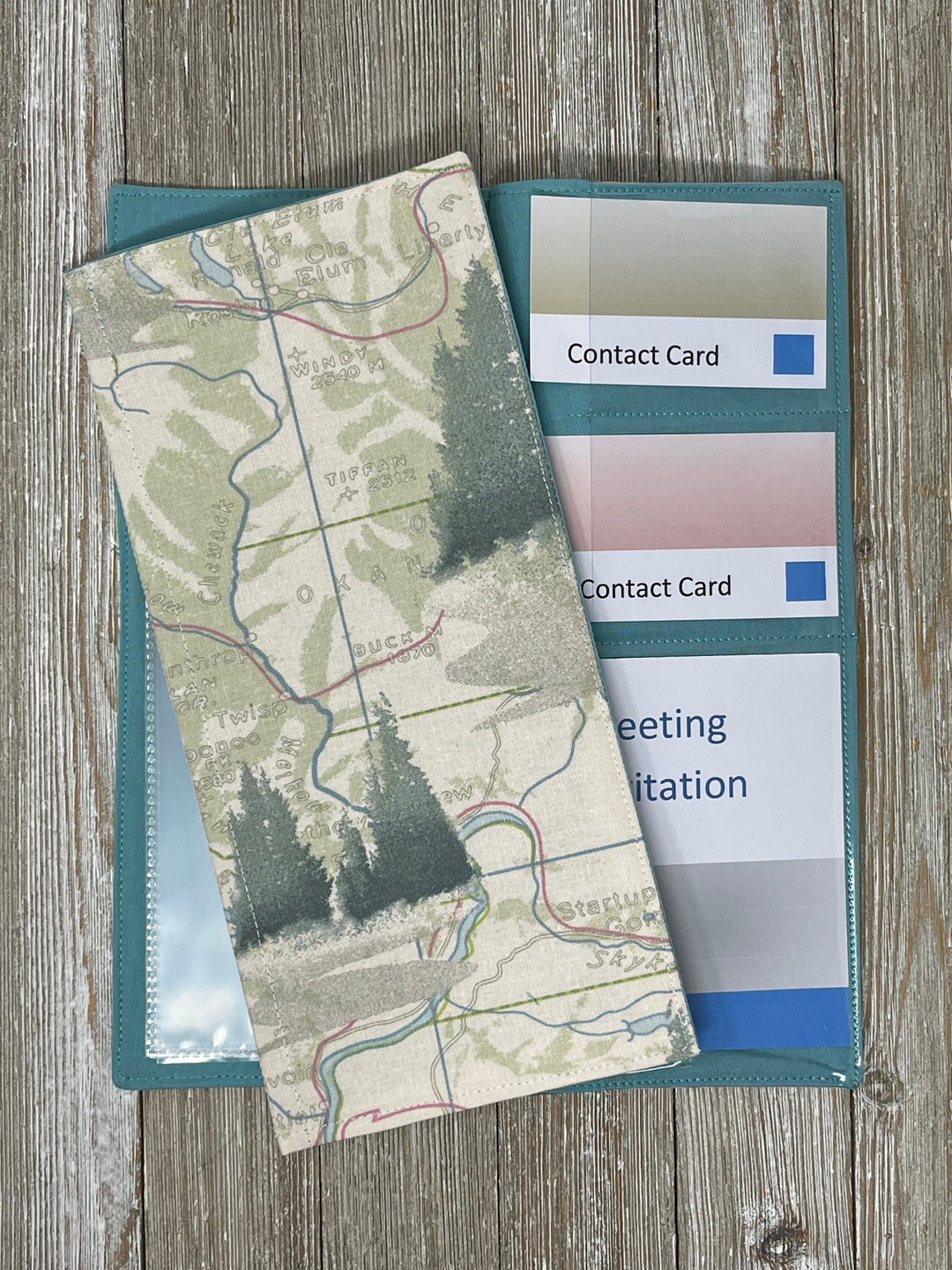 Trail Map JW Tract Holder/ Tract Organizer With Pockets for - Etsy Canada