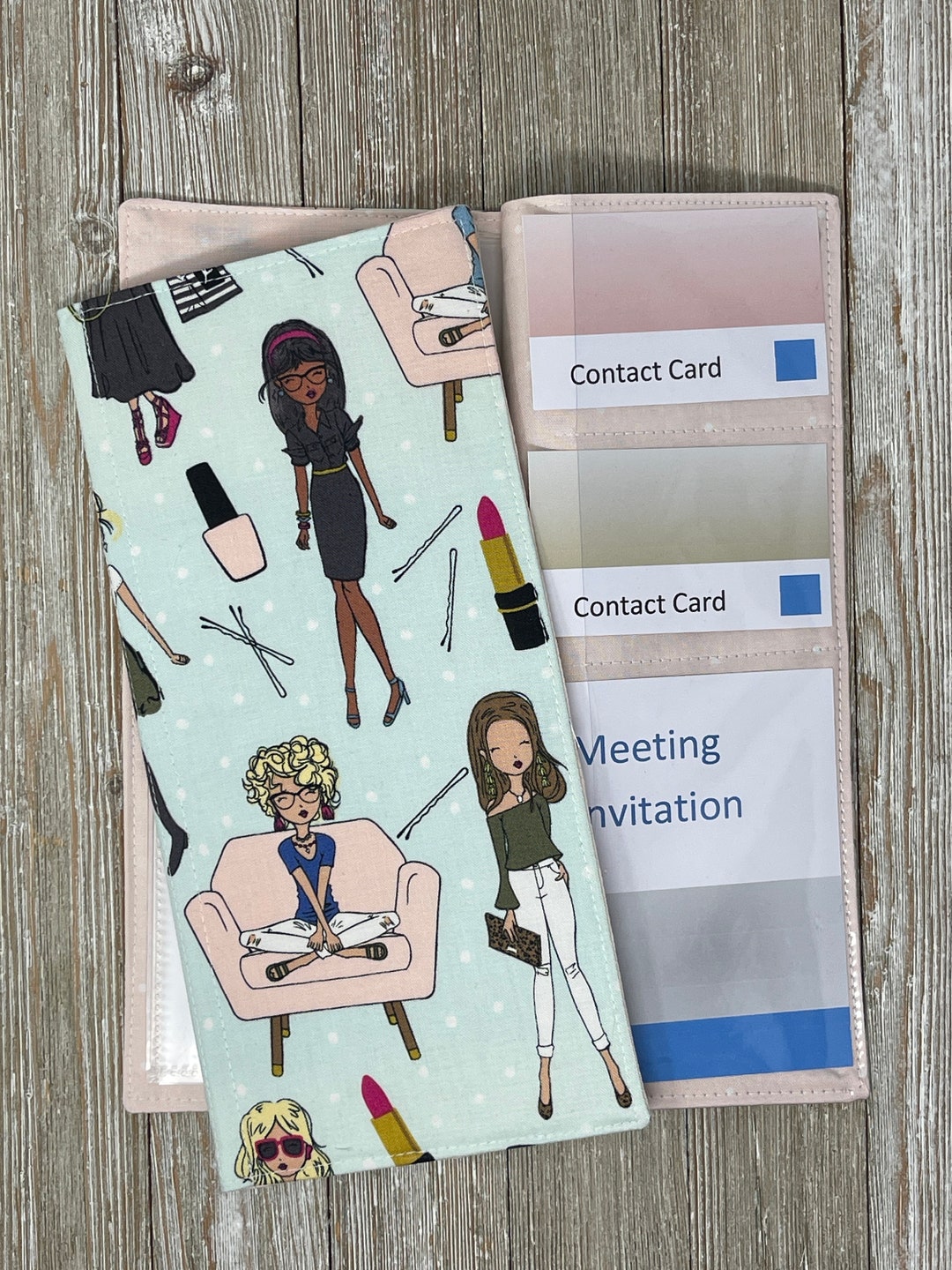 Fashionista Tract Holder/ Tract Organizer With Pockets for Meeting ...