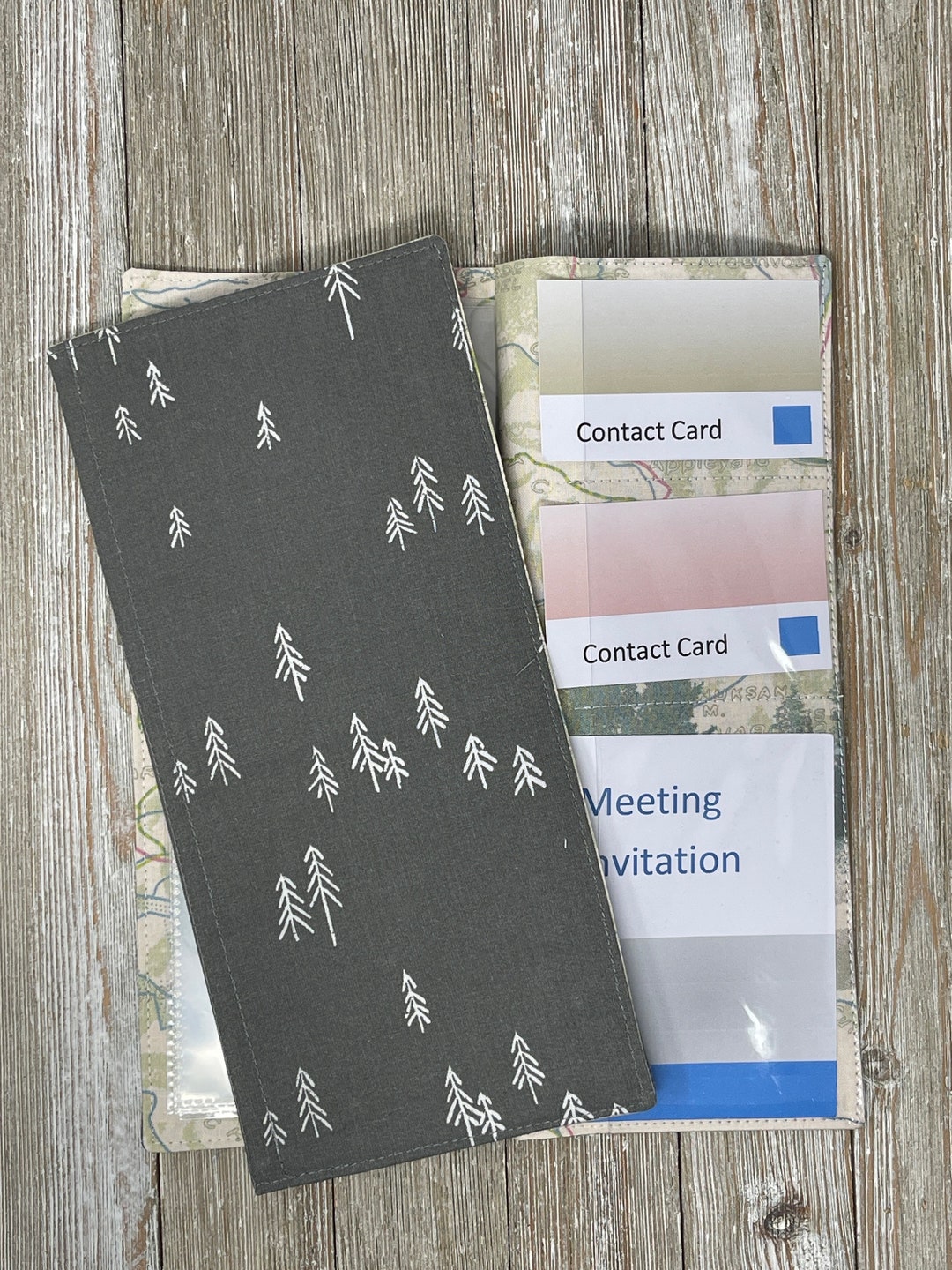 Timber Trail Map JW Tract Holder/ Tract Organizer With Pockets for ...