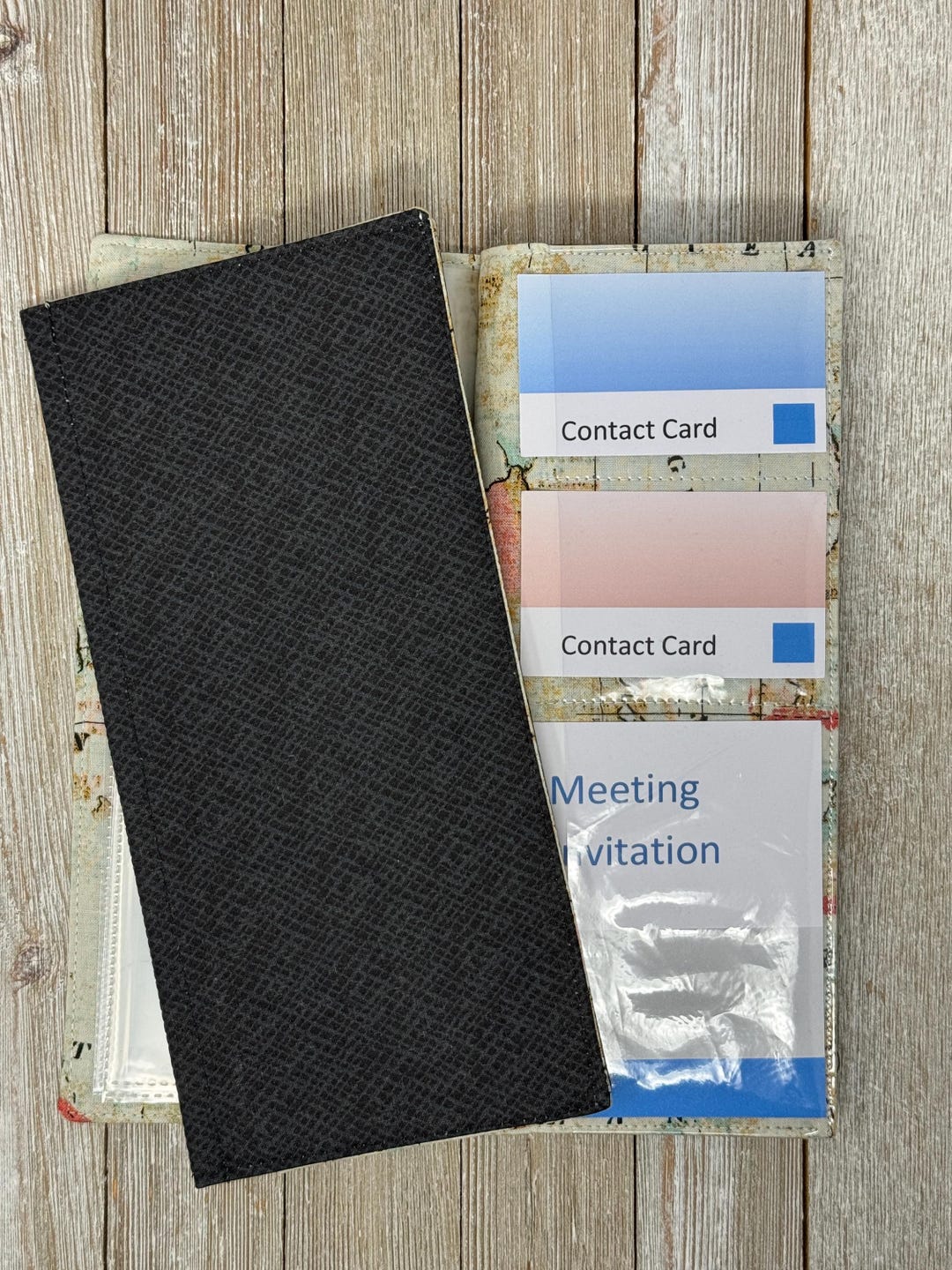 Crosshatch Maps Tract Holder/ Tract Organizer With Pockets for Meeting ...