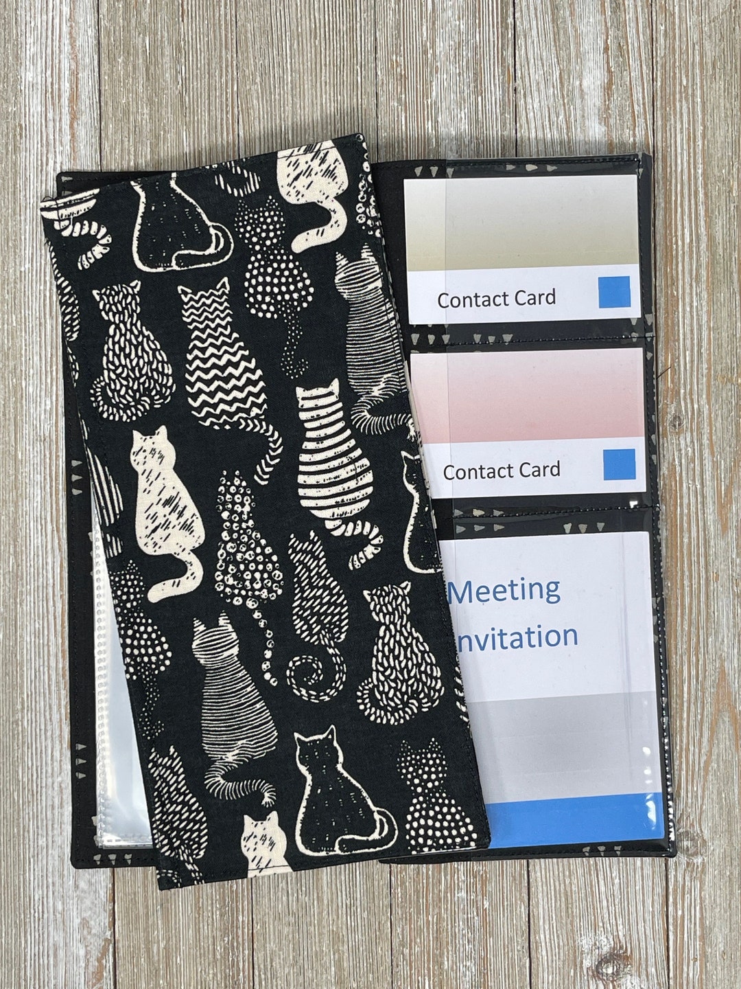 Patchwork Kitties JW Tract Holder/ Tract Organizer With Pockets for ...