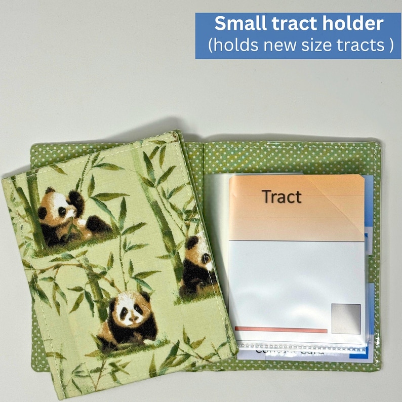 Bamboo Panda NEW SIZE Tract Holder/ Tract Organizer - Etsy
