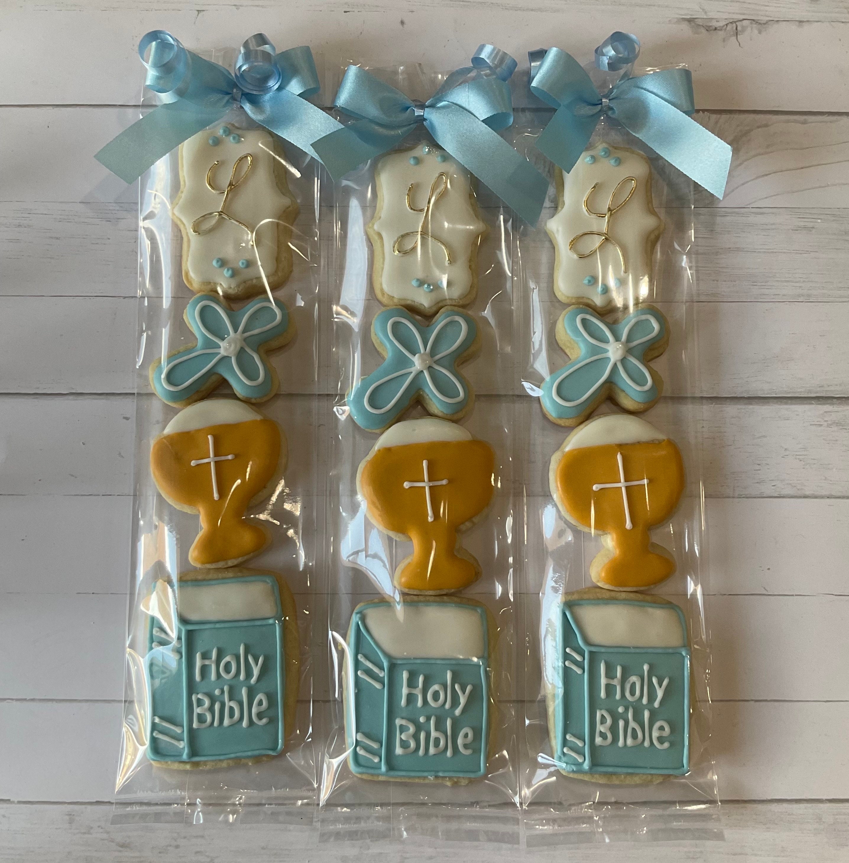 Mini Communion Cookie Packs /boy - Etsy