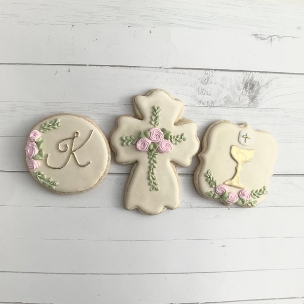 Communion Cookies - Etsy