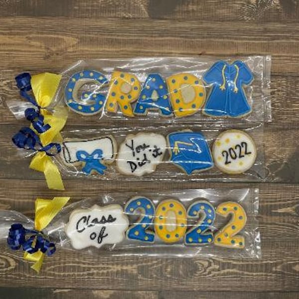 Graduation Cookie Bags - Etsy