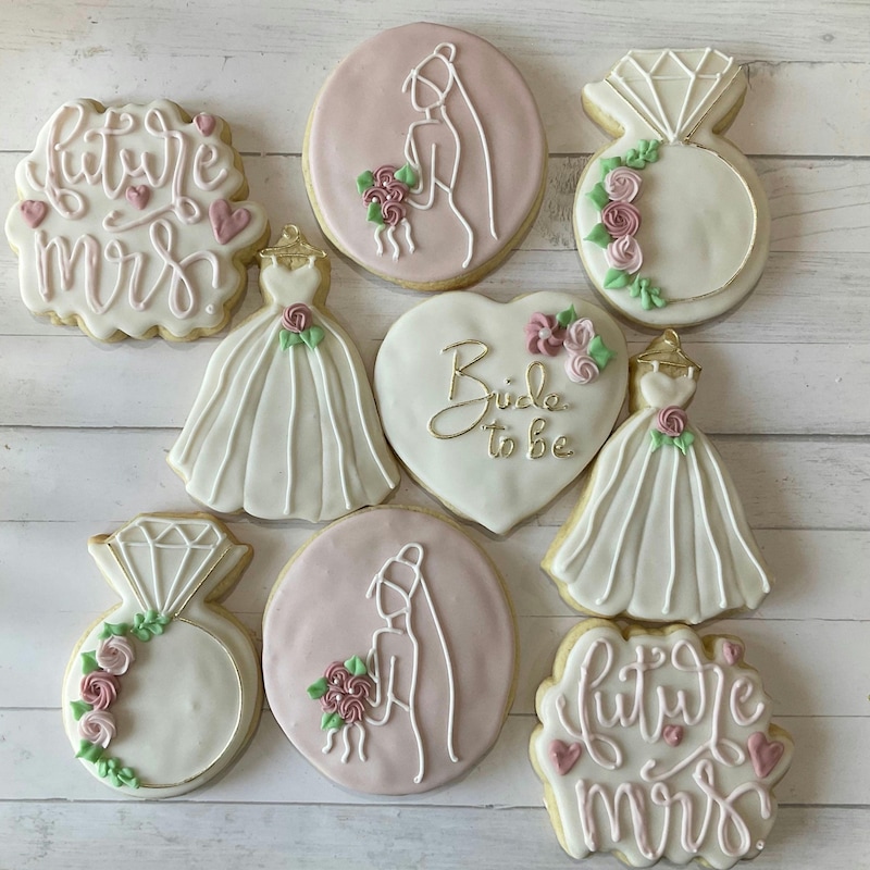 Bridal Cookies - Etsy