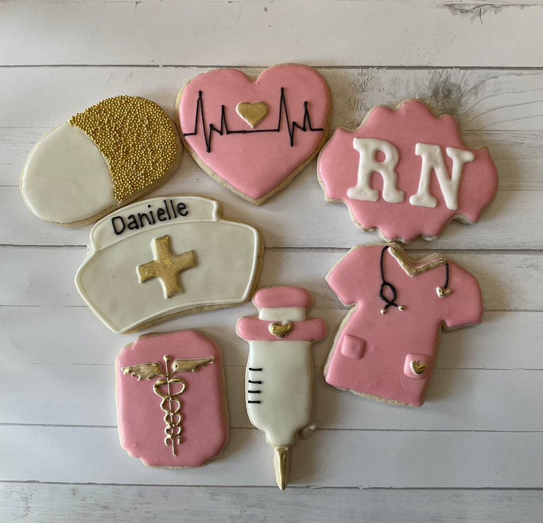 Nurse Cookies - Etsy